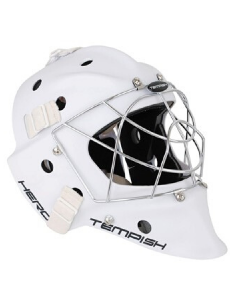 Floorball goalie helmet Tempish Hero white, IFF-certified - Floorball ...
